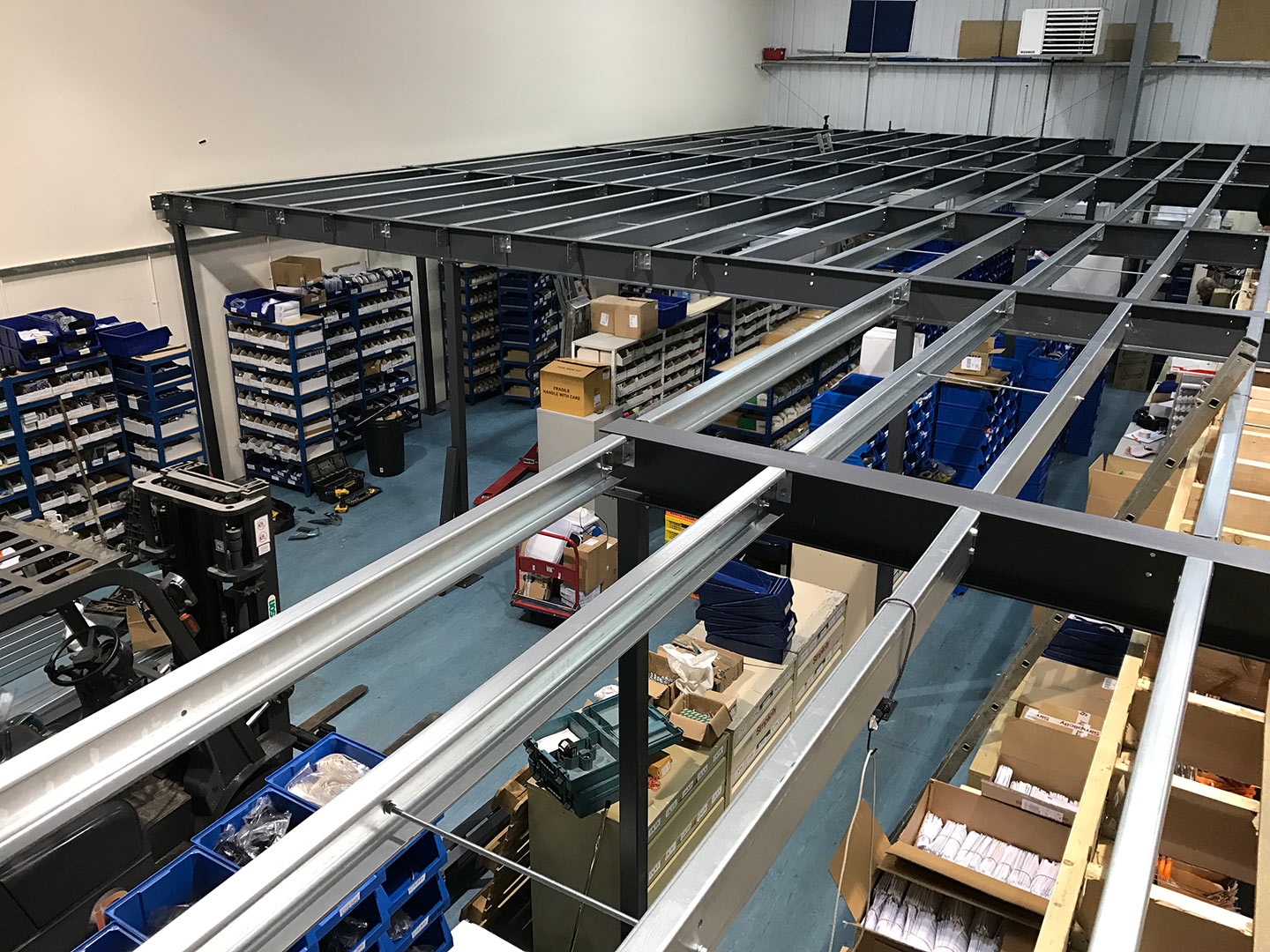 Mezzanine Floor Construction | Storage Designs Telford